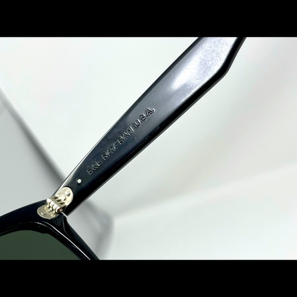 Ray-Ban | Accessories | Vintage Ray Ban Bl Wayfarer Turquoise Maroon ...